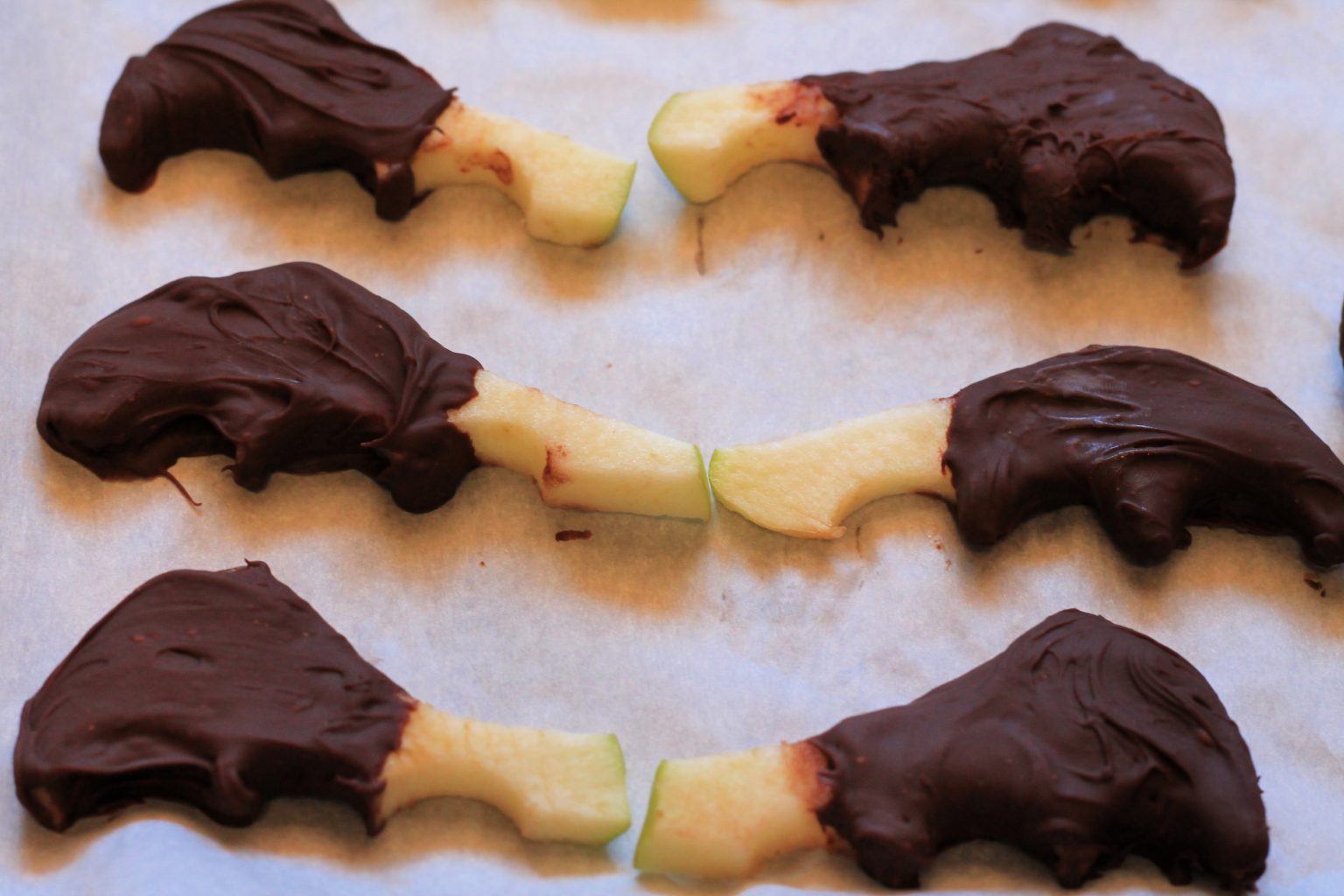 Chocolate Covered Apple Bat Wings - Nelson Road Garden