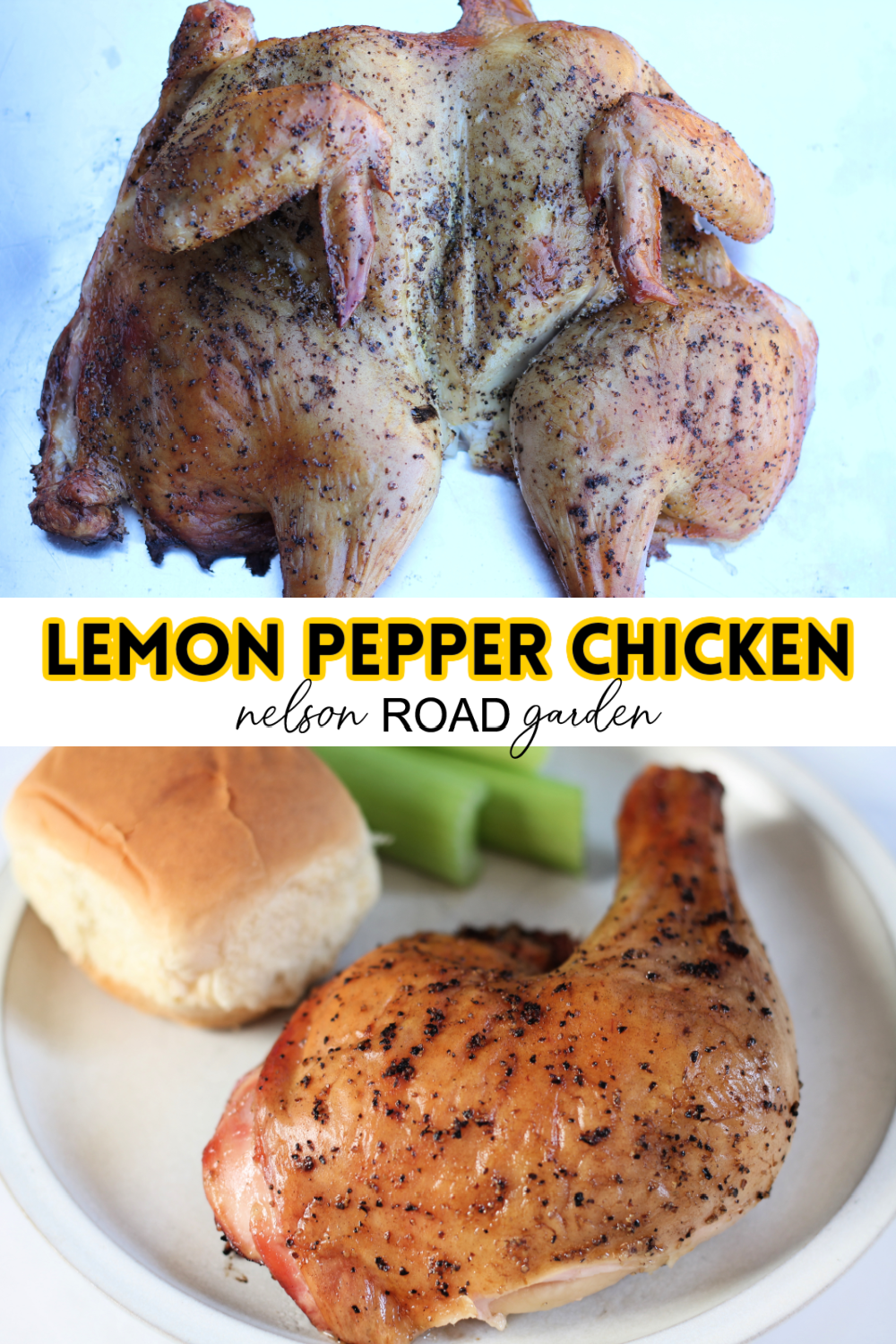 Lemon Pepper Chicken - Nelson Road Garden