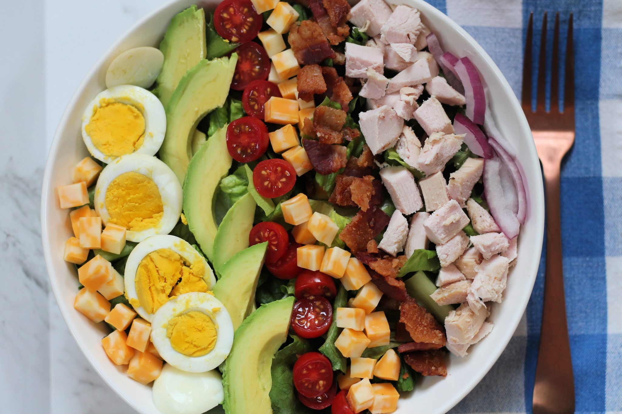 Turkey Cobb Salad - Nelson Road Garden