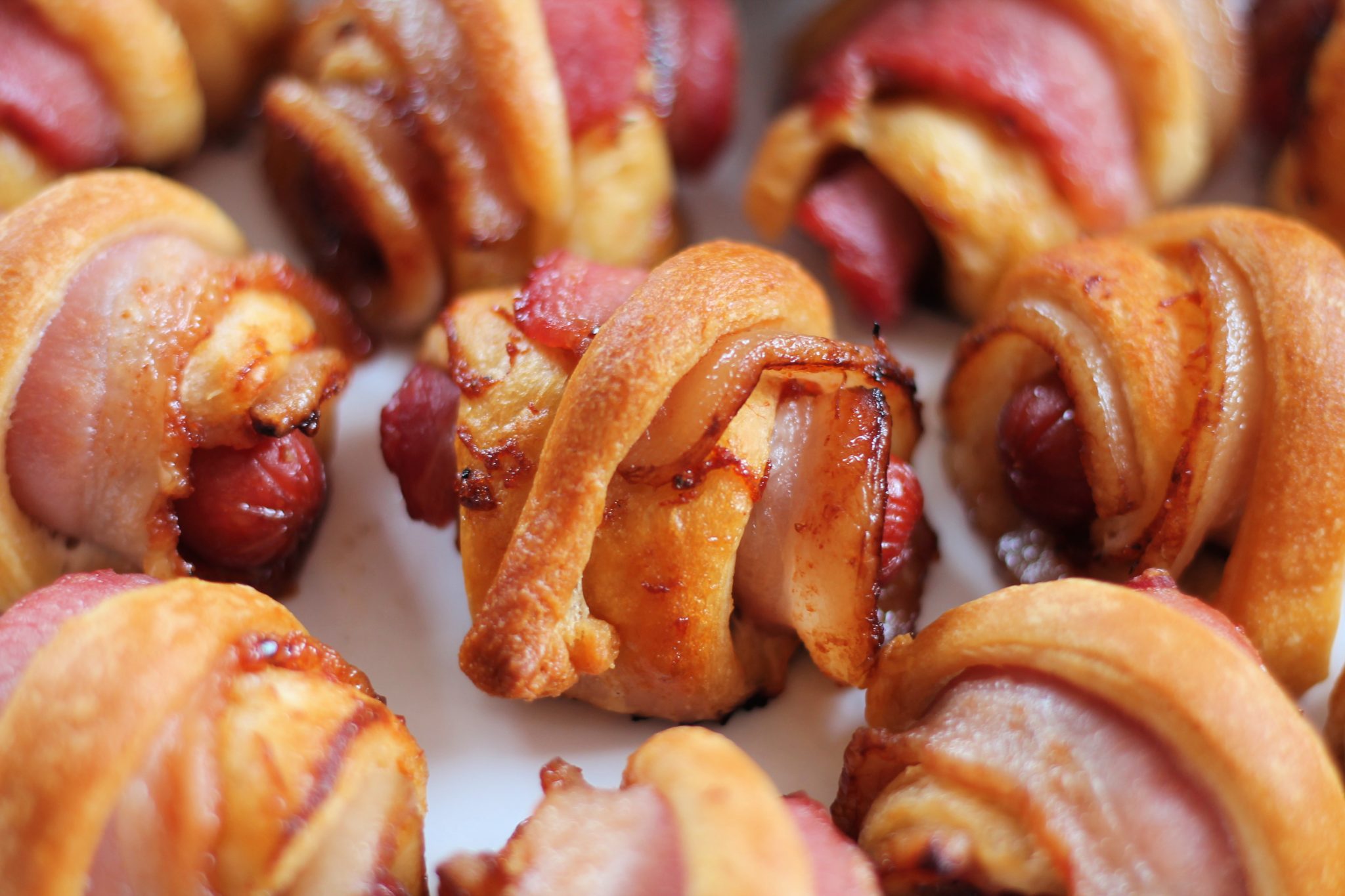 Barbecue Bacon Pigs in a Blanket - Nelson Road Garden