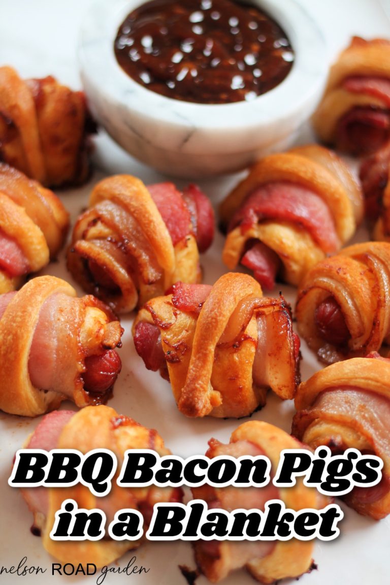Barbecue Bacon Pigs in a Blanket - Nelson Road Garden