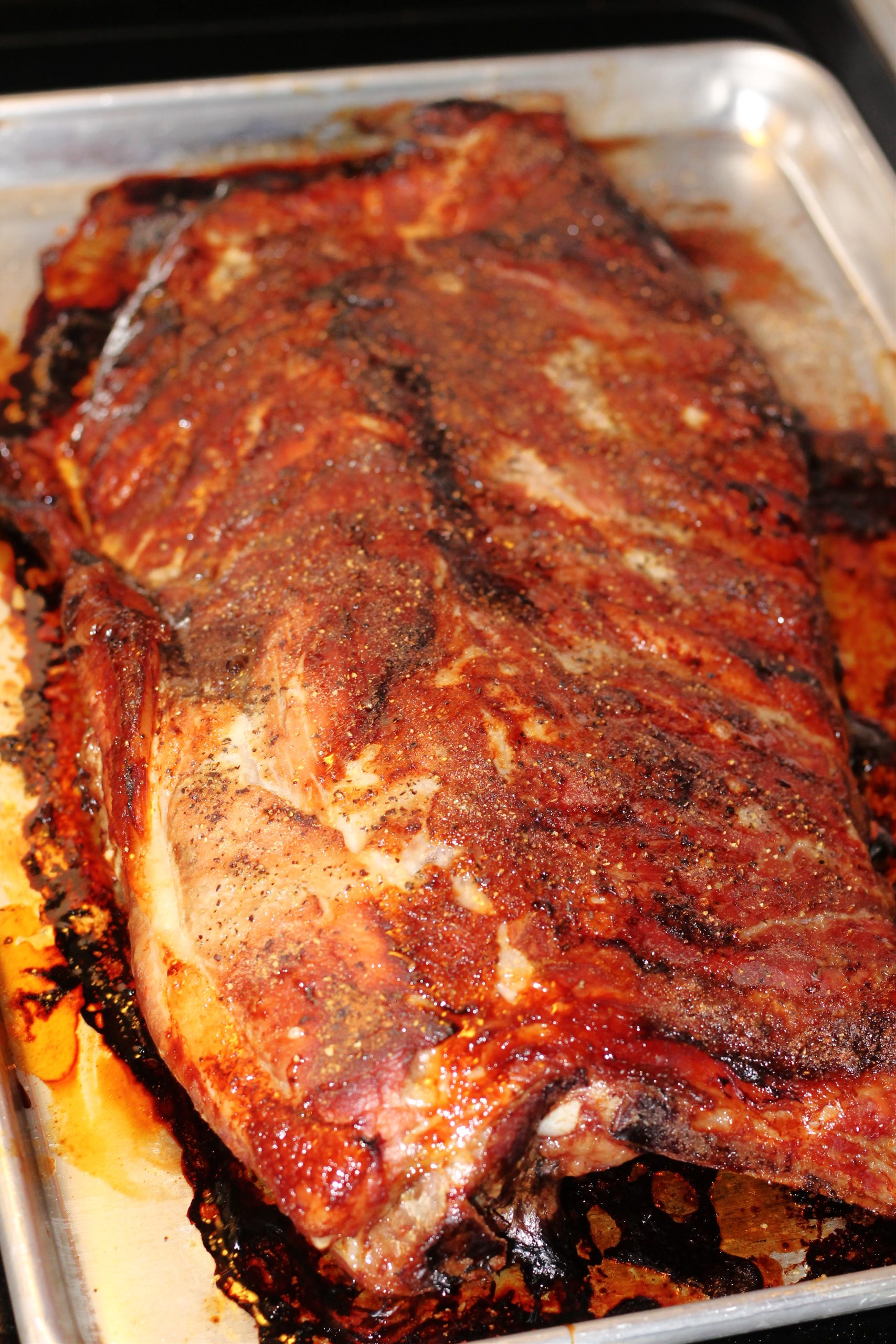 Oven Baked Pork Spare Ribs - Nelson Road Garden