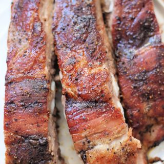 Oven Baked Pork Spare Ribs - Nelson Road Garden