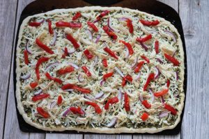 Tuscan Chicken Pizza - Nelson Road Garden