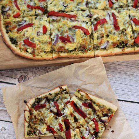 Tuscan Chicken Pizza - Nelson Road Garden