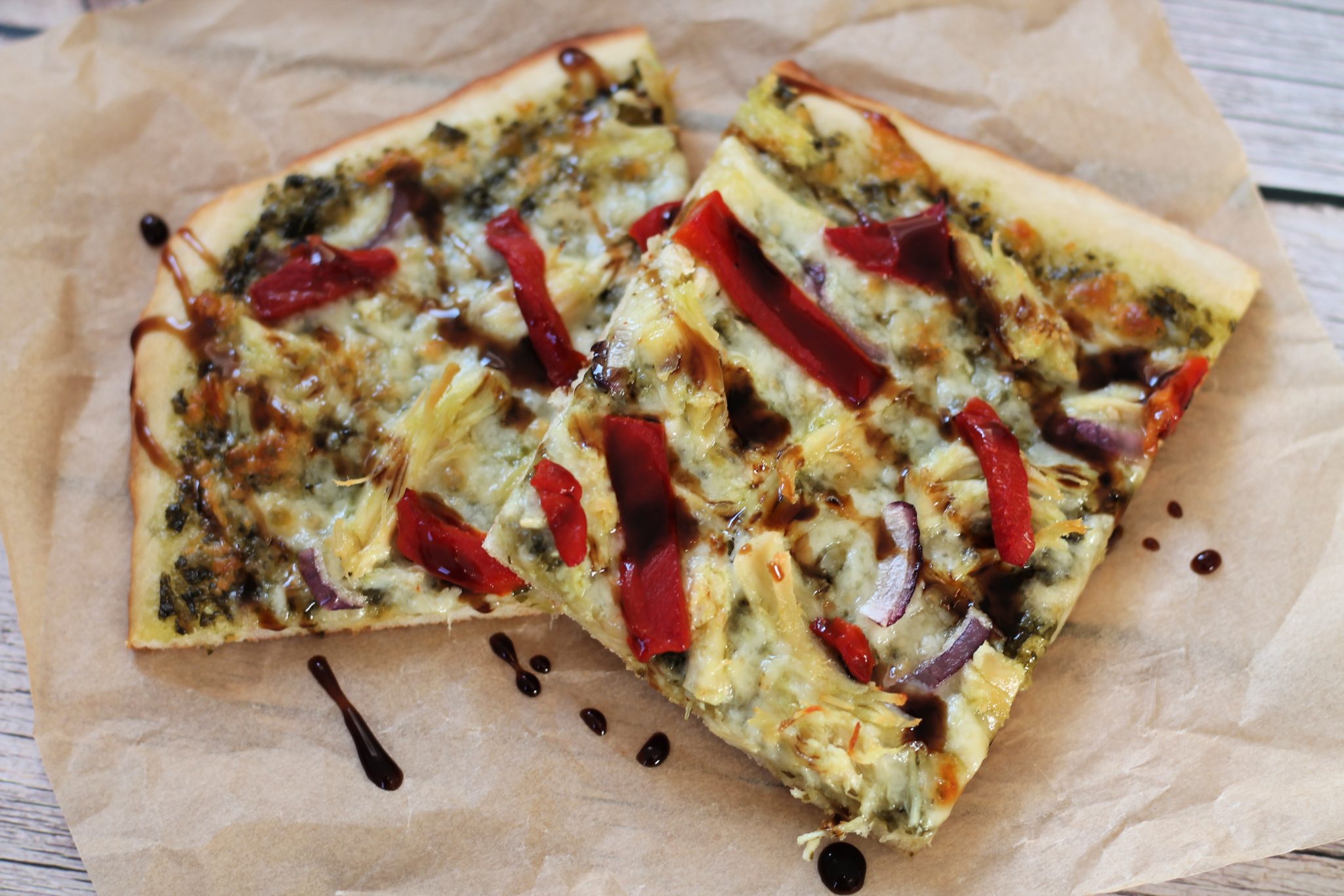 Tuscan Chicken Pizza - Nelson Road Garden
