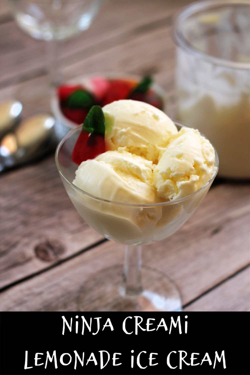 Ninja Creami Lemonade Ice Cream - Nelson Road Garden