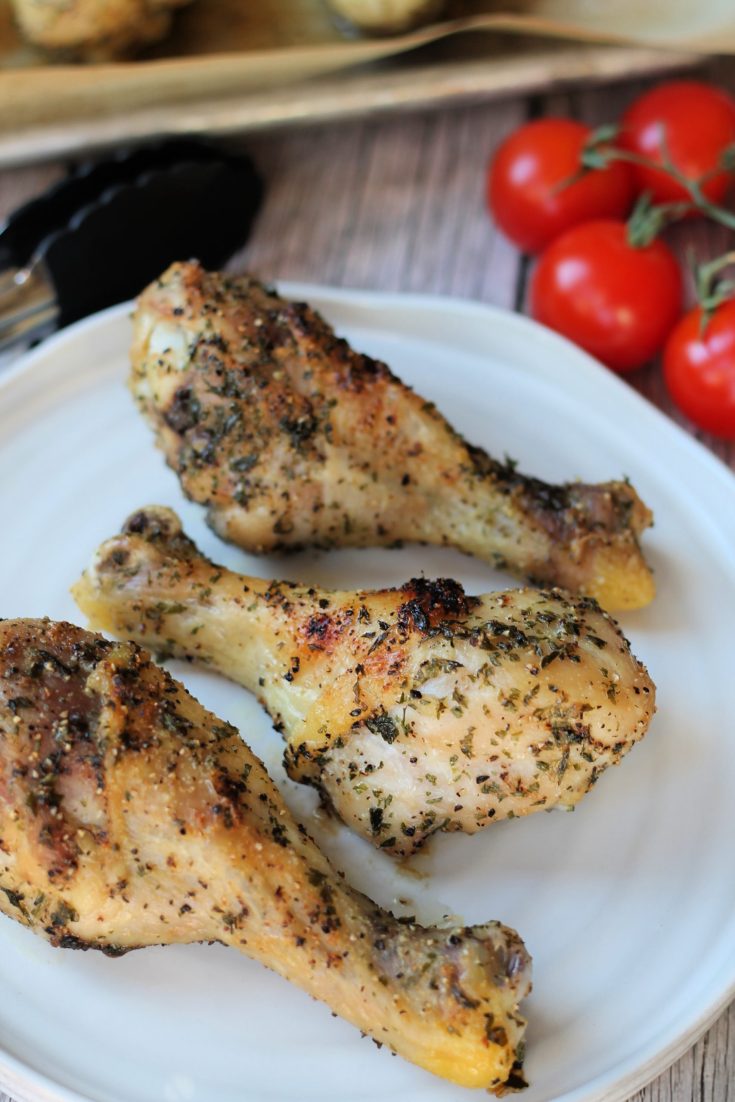 Baked Chicken Legs - Nelson Road Garden