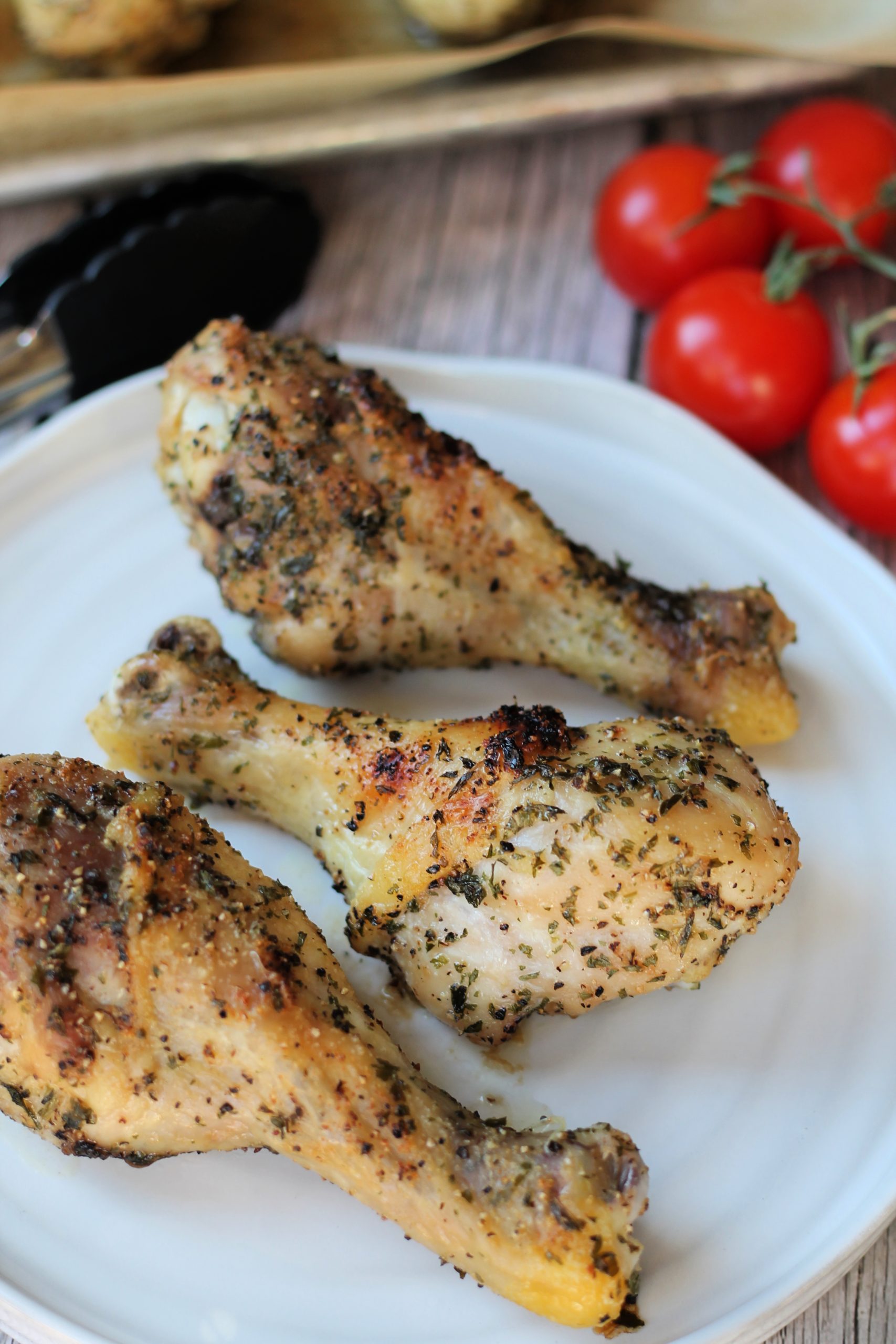 Baked Chicken Legs - Nelson Road Garden