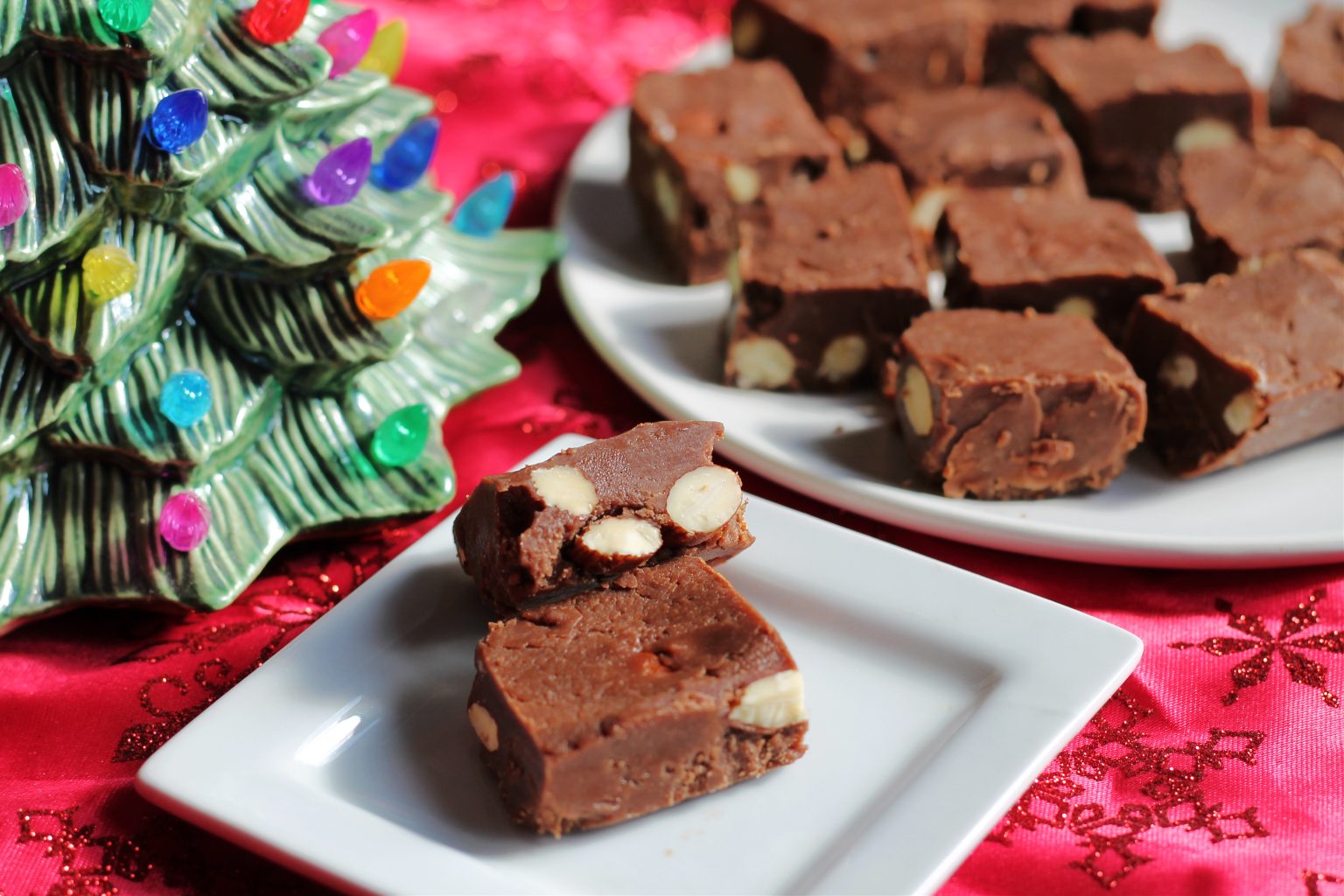 Chocolate Almond Fudge - Nelson Road Garden